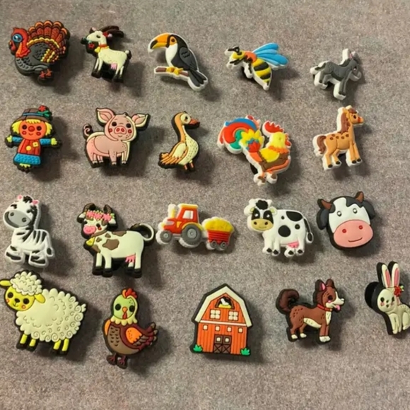 Accessories | Farm Animals Barnyard Croc Charms Jibbitz | Poshmark